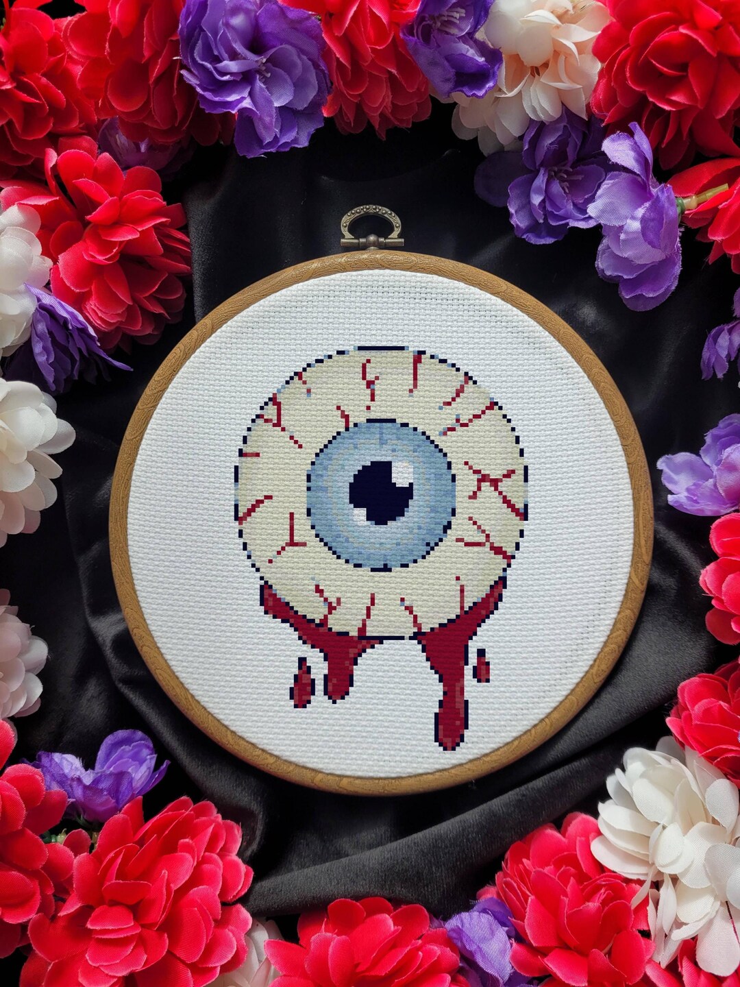 Eyeball - Cross Stitch Pattern - Anatomy, Human Anatomy, Body Parts ...