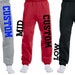 Custom College Sweatpants, Your Design Pants, Your Logo Sweatpants ...