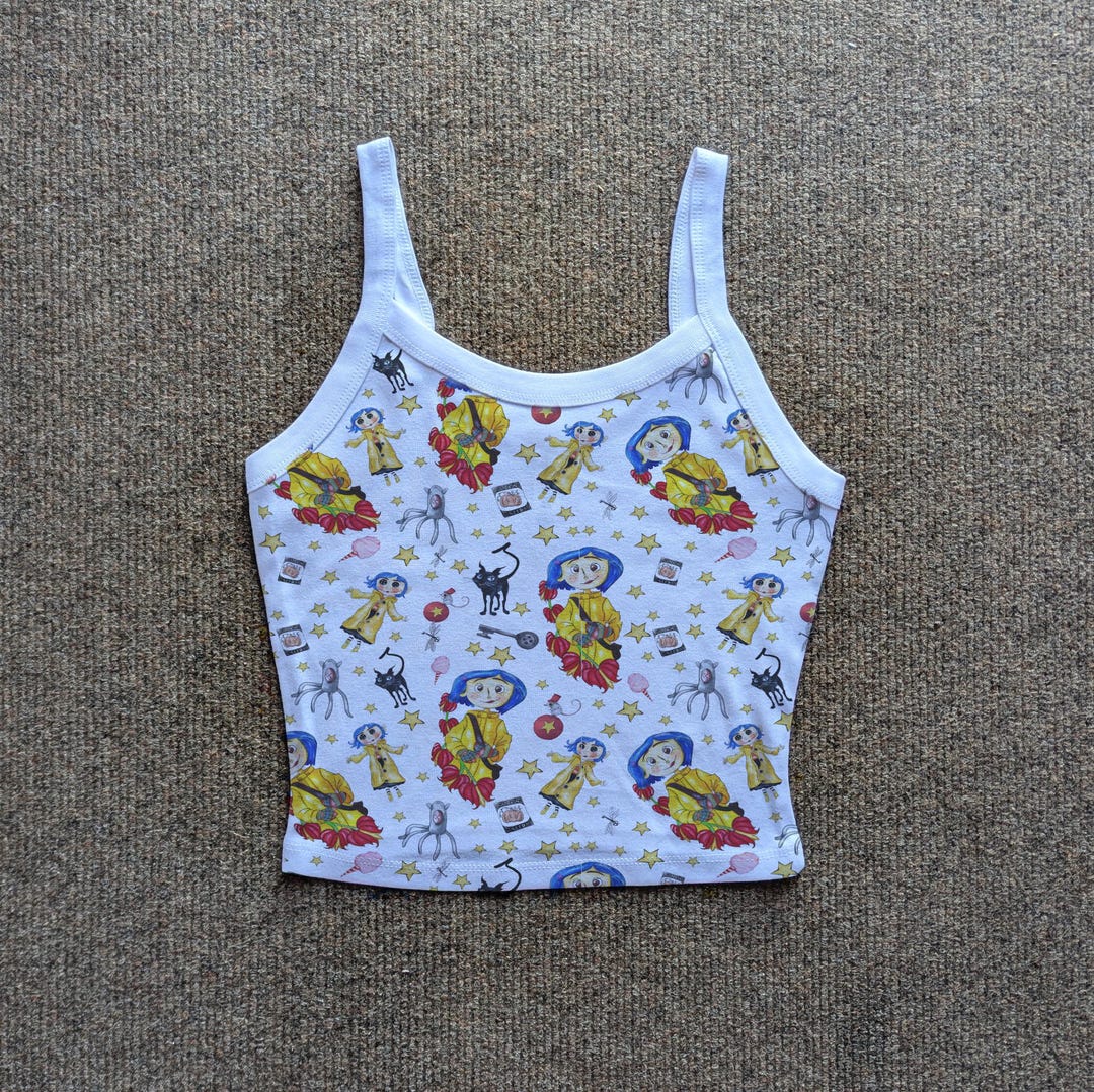 Cora Crop Tank, Scary Halloween Doll, Button Claw Hand, Scary Kids ...