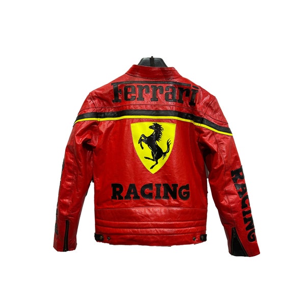 Red Ferrari Jacket - Etsy