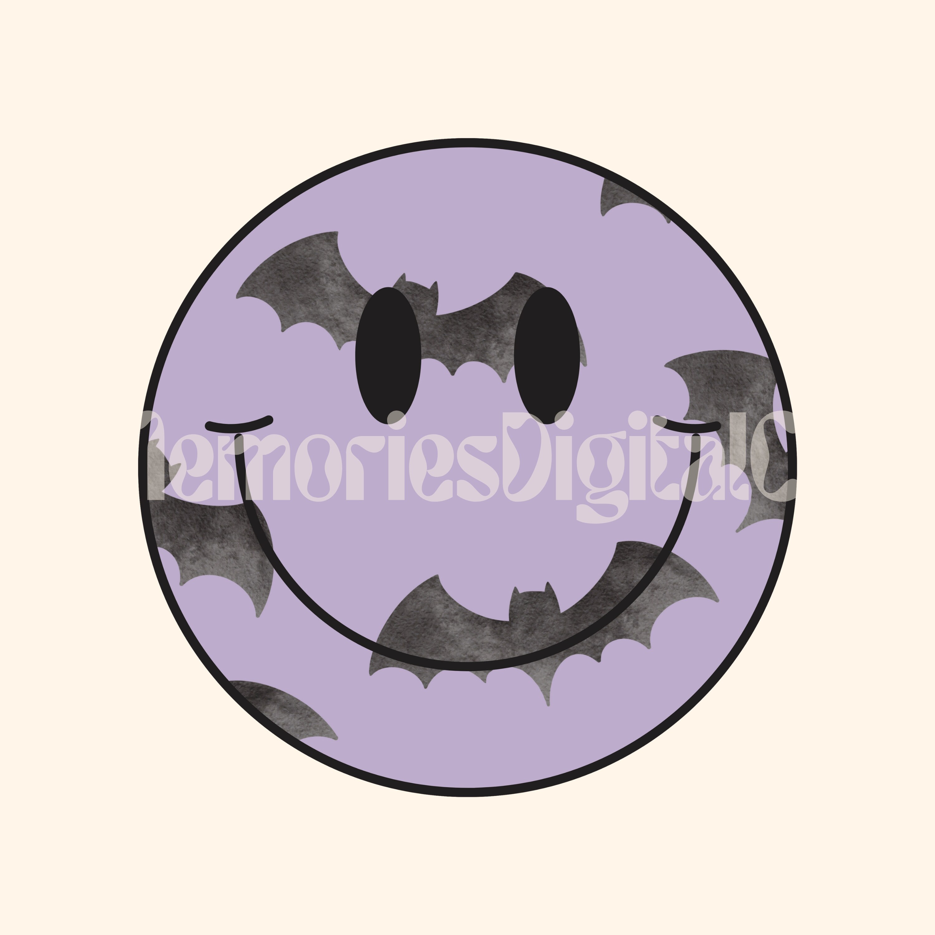 Halloween Bats Happy Face Png, Halloween Smile Face Png File, Shirt ...