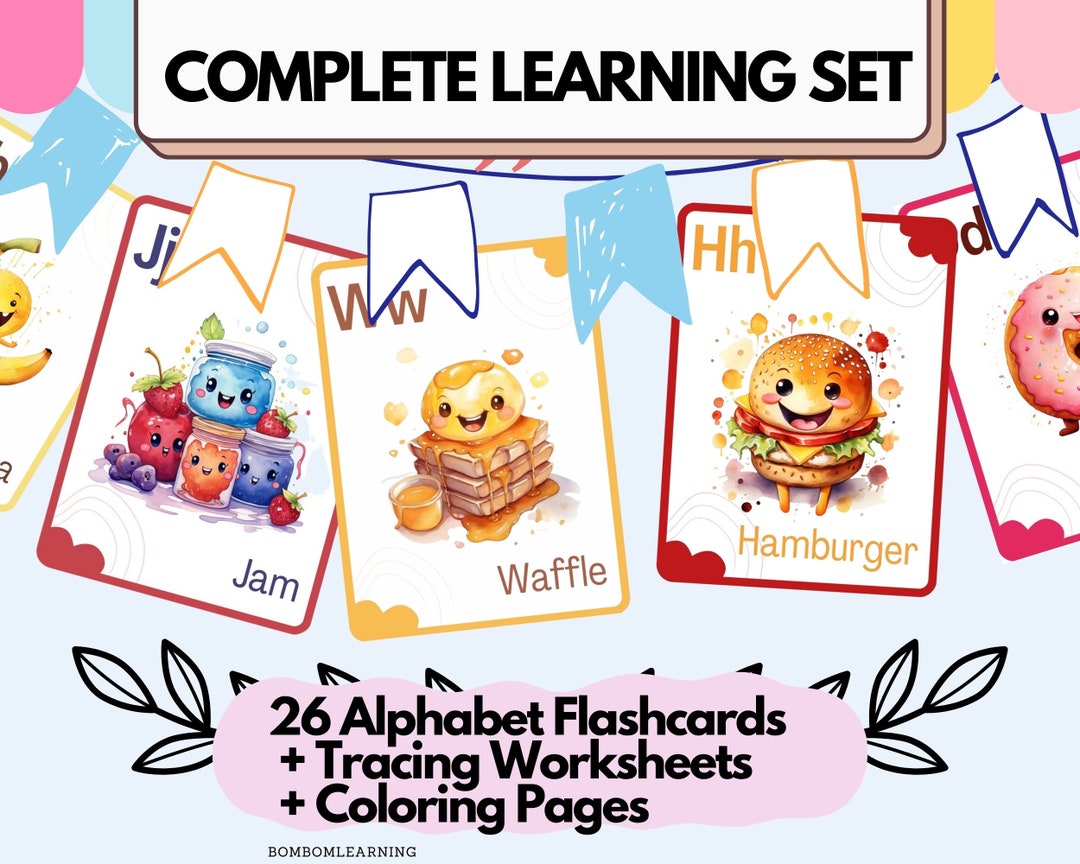 Flashcard for Kid Printable Flashcards for School Learning - Etsy