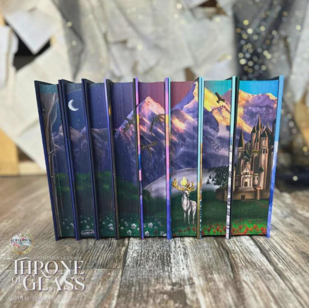 Throne of Glass Series by Sarah J. Maas - Throne of Glass, TOG Books ...