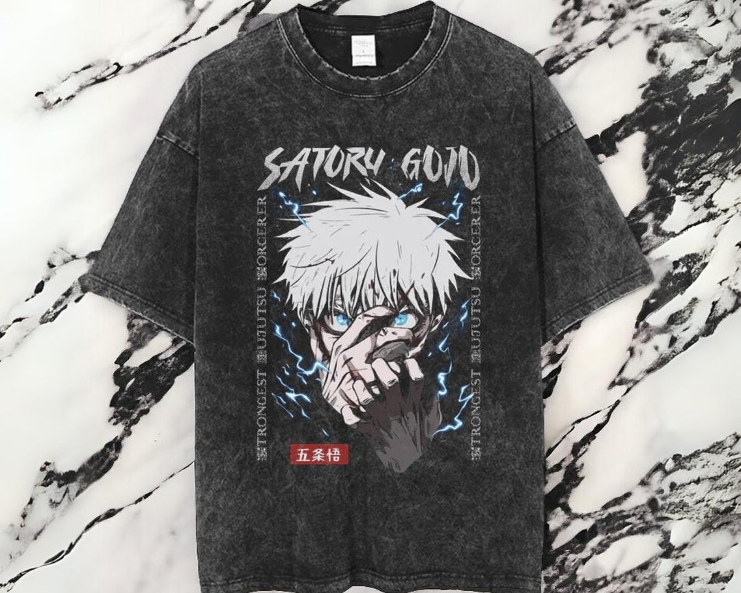 Jujutsu Kaisen Inspired Shirt, Gojo Satoru Inspired, Jujutsu Kaisen ...