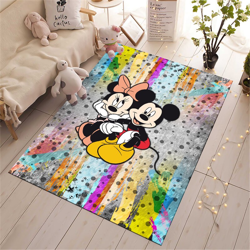 Mickey Mouse Rug - Etsy