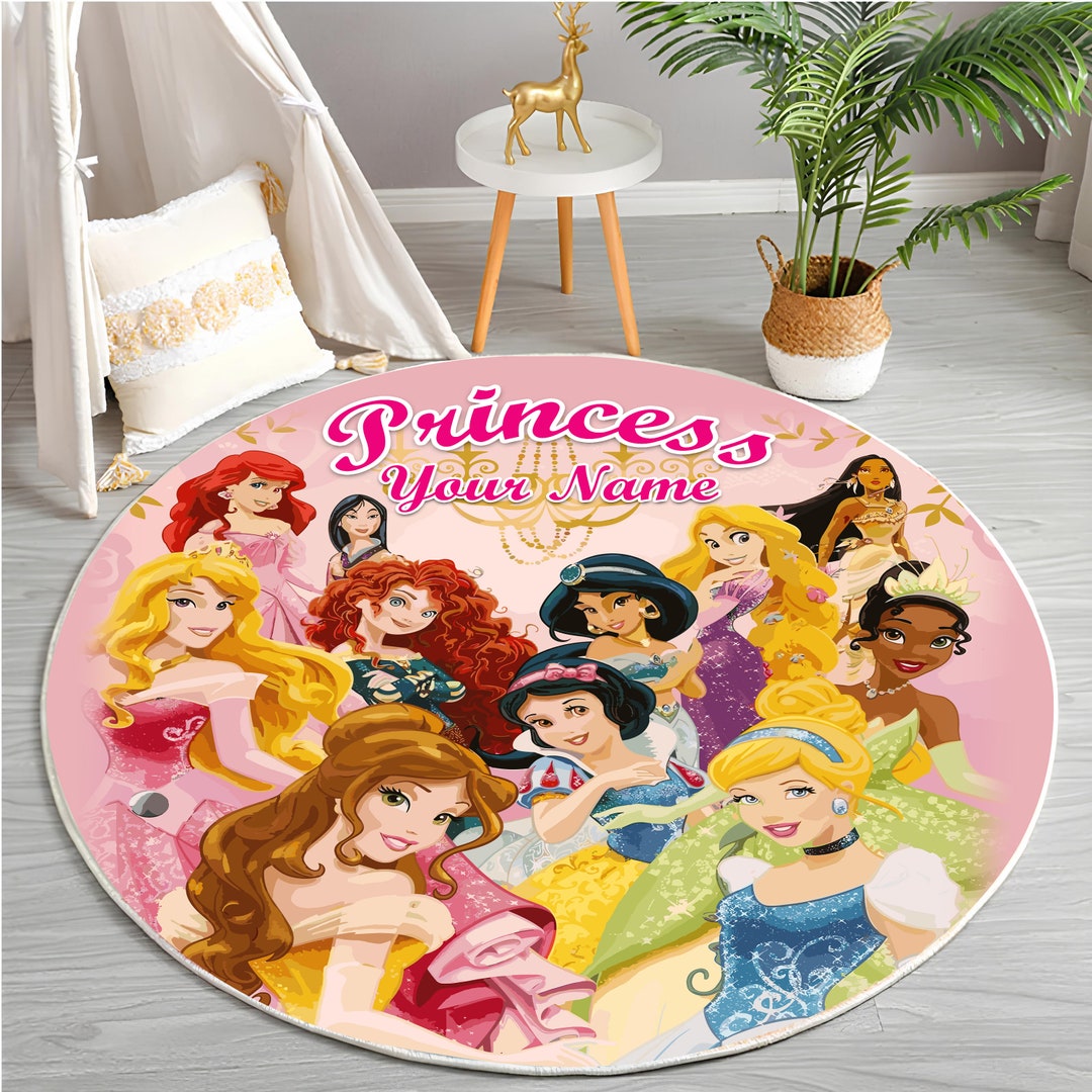 Princesses, Kids Room Rug, Rapunzel Rug, Snow White, Ariel Rug, Fa ...