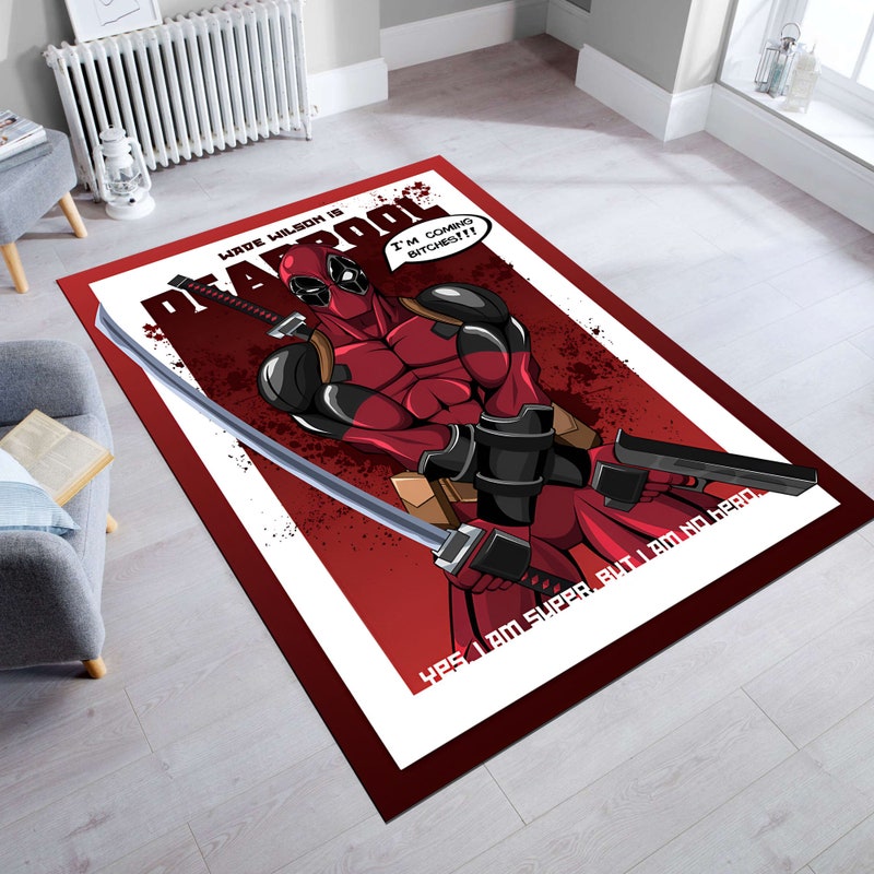 Deadpool Rug - Etsy