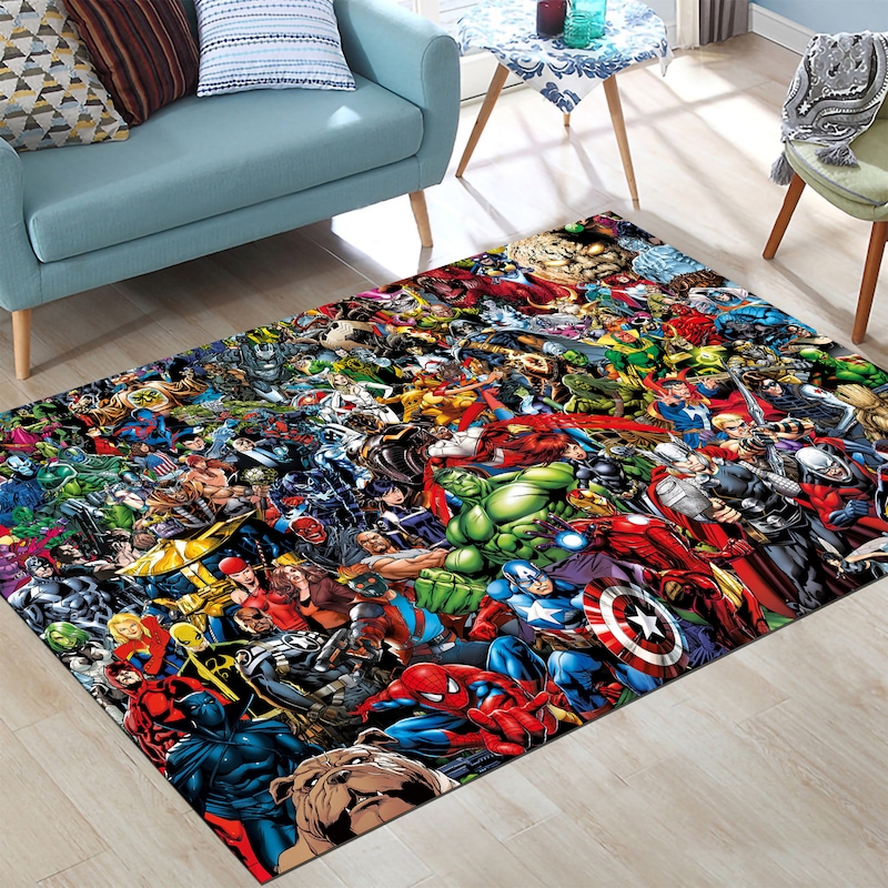 Avengers Floor Rug - Etsy