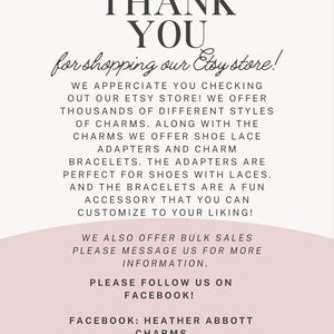 Shoe Lace Charm Adapters for Shoe Charms - Etsy