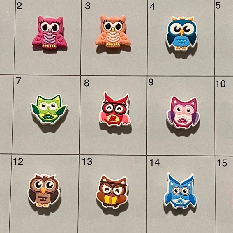 Owl Charms - Etsy