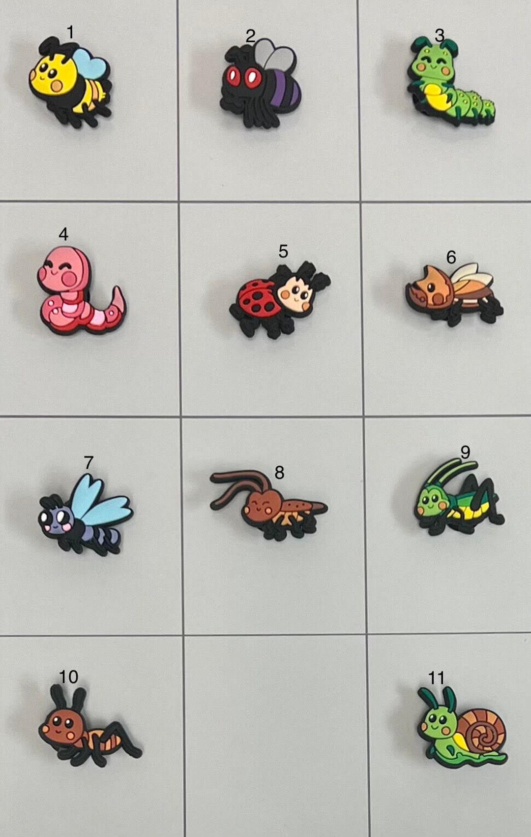 Insect Bug Theme Shoe Charms - Etsy