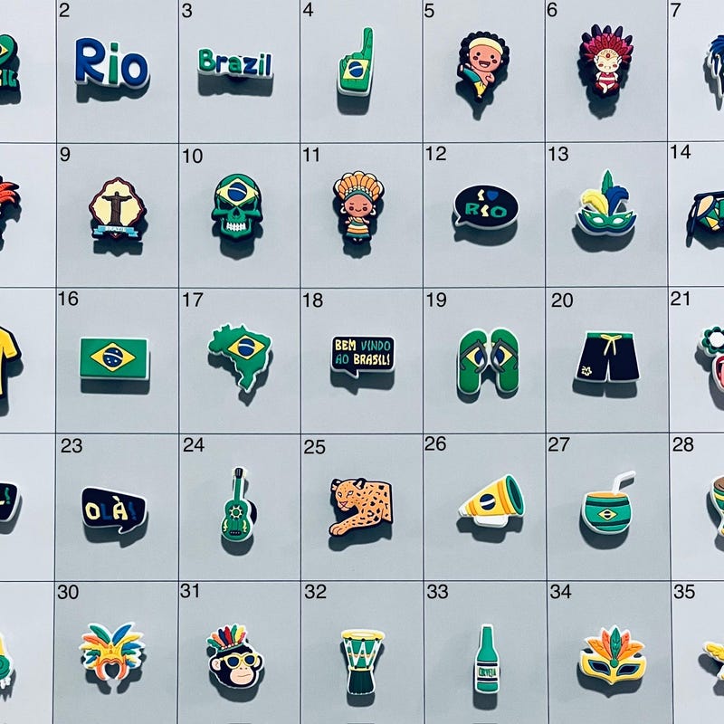 Brazil Keychains - Etsy
