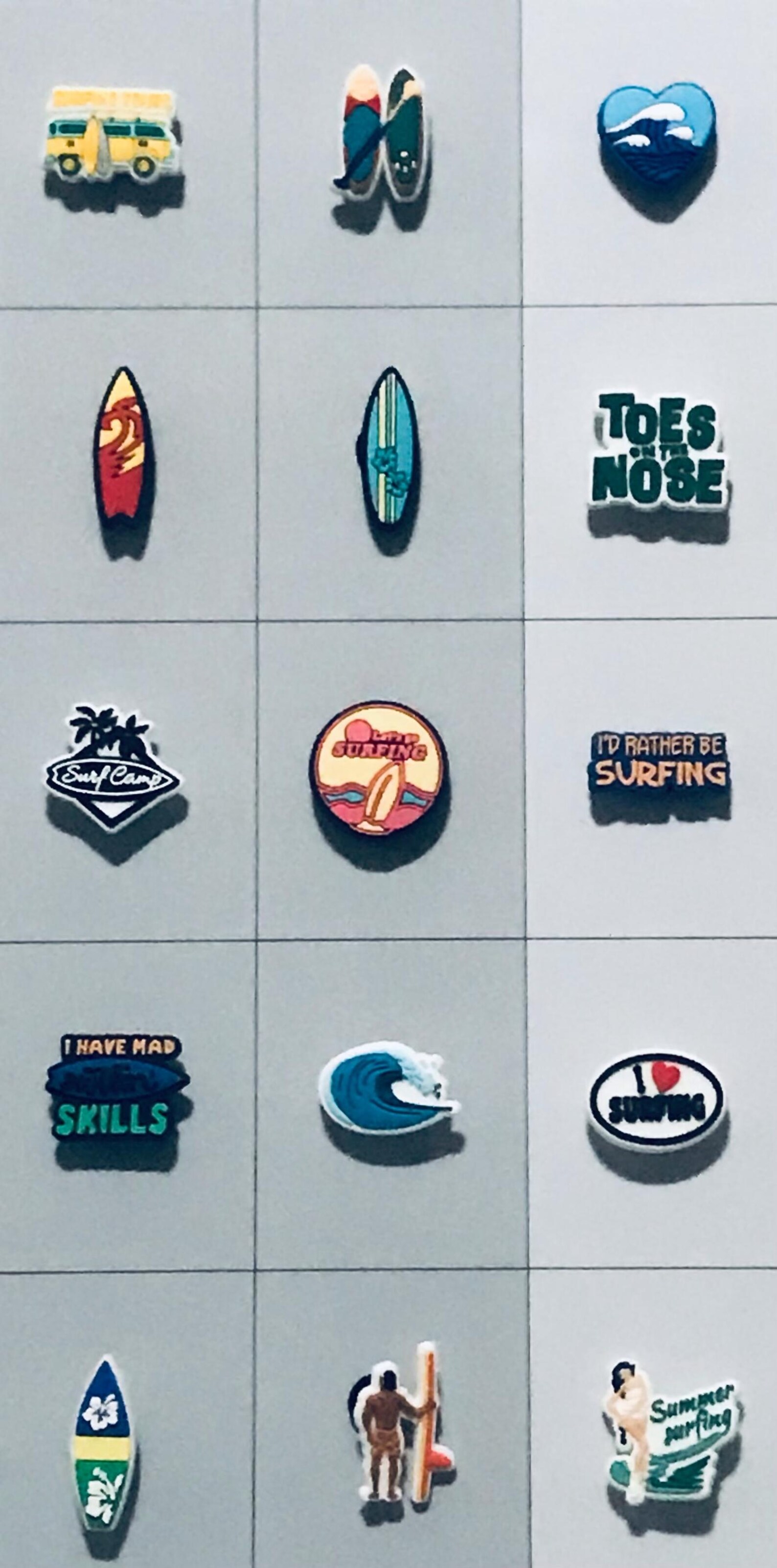 Surfing Surfer Surf Beach Ocean Shoe Charms - Etsy