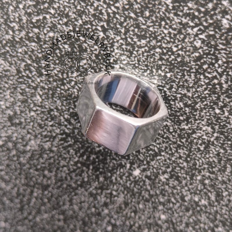 Hex Nut Ring - Etsy