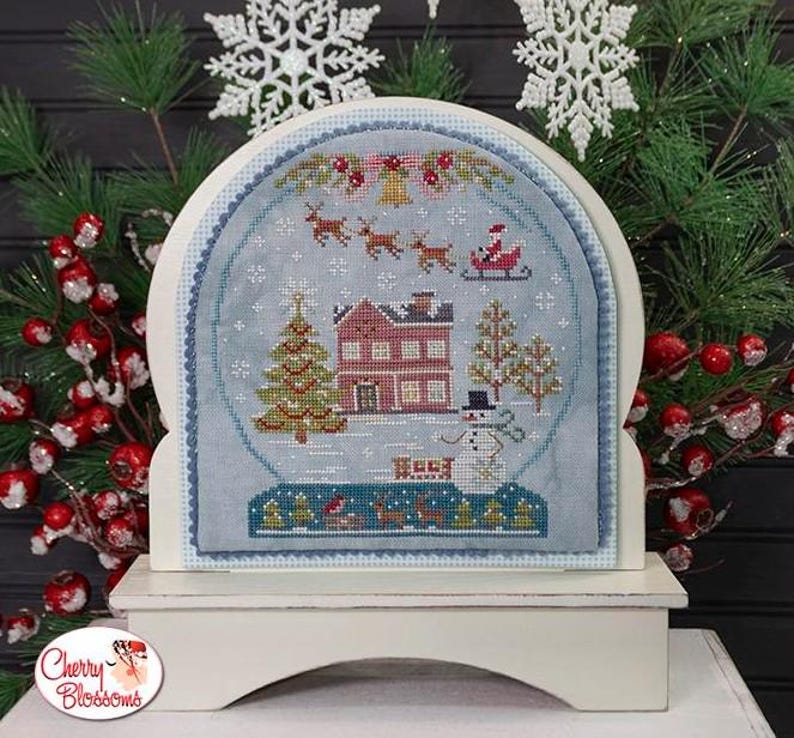 Winter Joy - Cherry Blossoms - Cross Stitch Chart - Pattern Only - Etsy