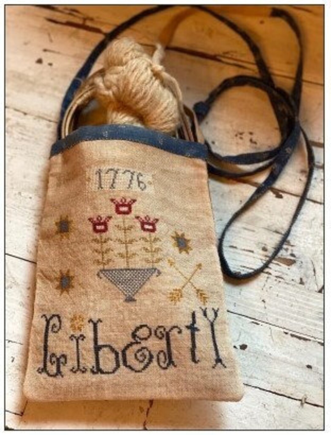Liberty Sewing Pouch - Stacy Nash Designs - Cross Stitch Chart ...