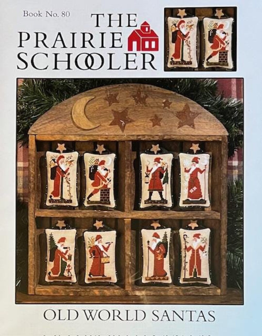 Old World Santas the Prairie Schooler Book No. 80 Cross Stitch Chart ...