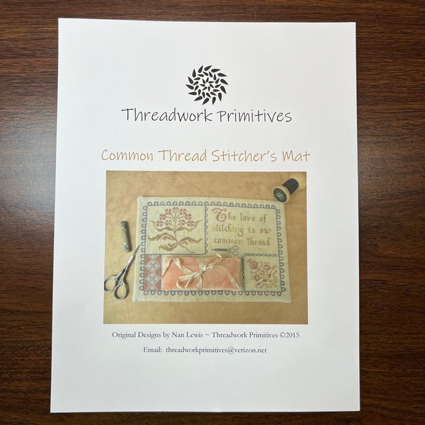 Threadwork Primitive Cross Stitch - Etsy