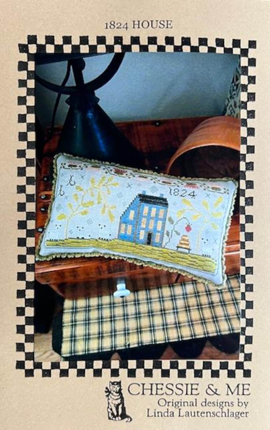 1824 House - Chessie & Me - Cross Stitch Chart - Pattern Only - Etsy