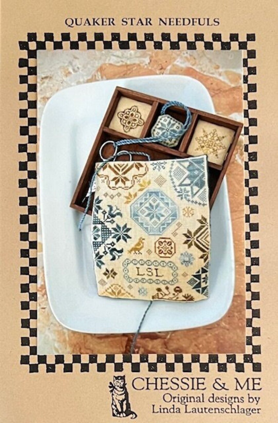 Quaker Star Needfuls - Chessie & Me - Cross Stitch Chart - Pattern Only ...