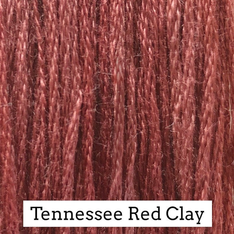 Tennessee Red Clay - Classic Colorworks - 6-stranded Thread - Cross ...