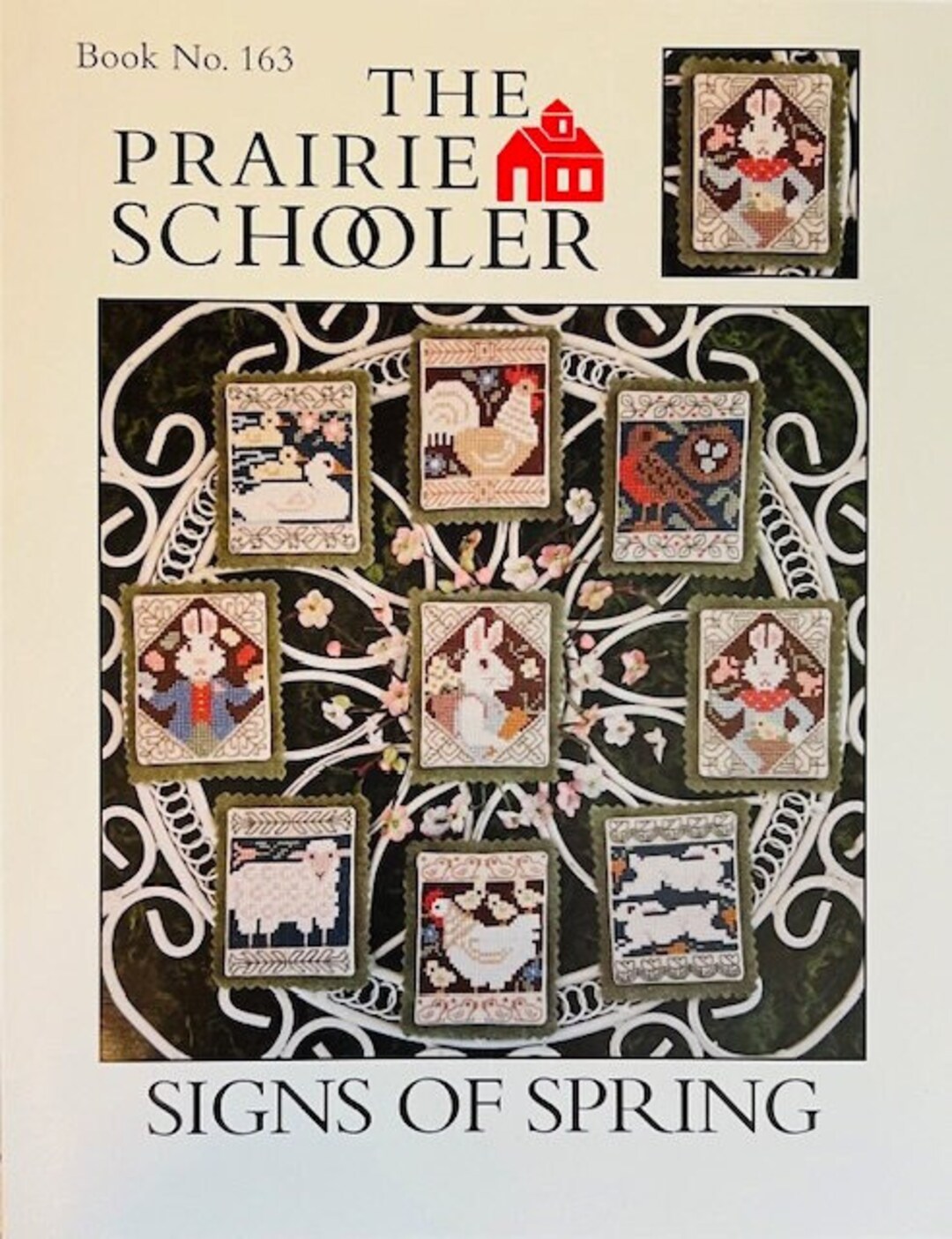 Signs of Spring the Prairie Schooler Book No. 163 Cross Stitch Chart ...