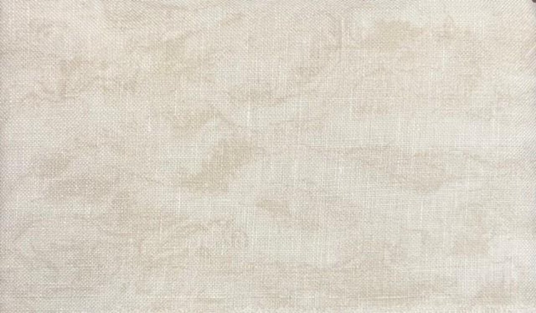 40ct Vintage Smokey White - Zweigart Linen - 18" X 27" Fat Quarter ...