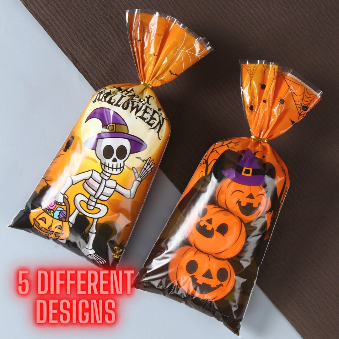 Halloween Candy Bags Bags to Give Trick or Treaters Trick or - Etsy