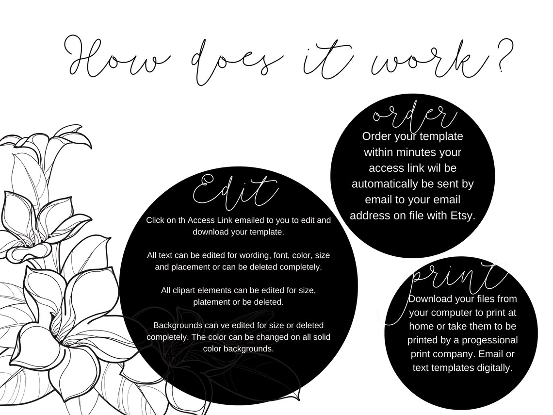 Editable Neutral Funeral Program Template Monochromatic Celebration of ...