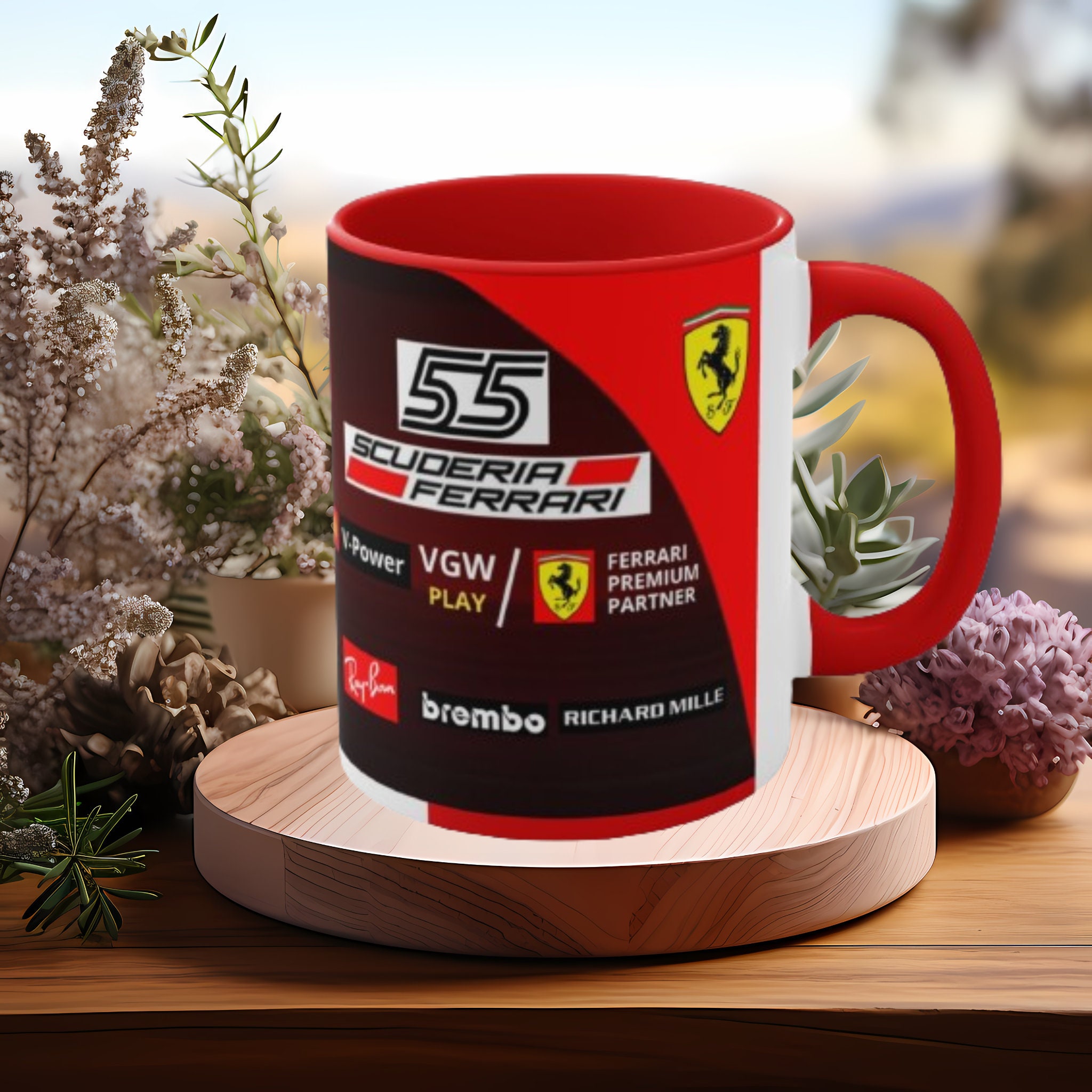 SCUDERIA FERRARI Mug With Livery Formula One F1 11 Oz - Etsy