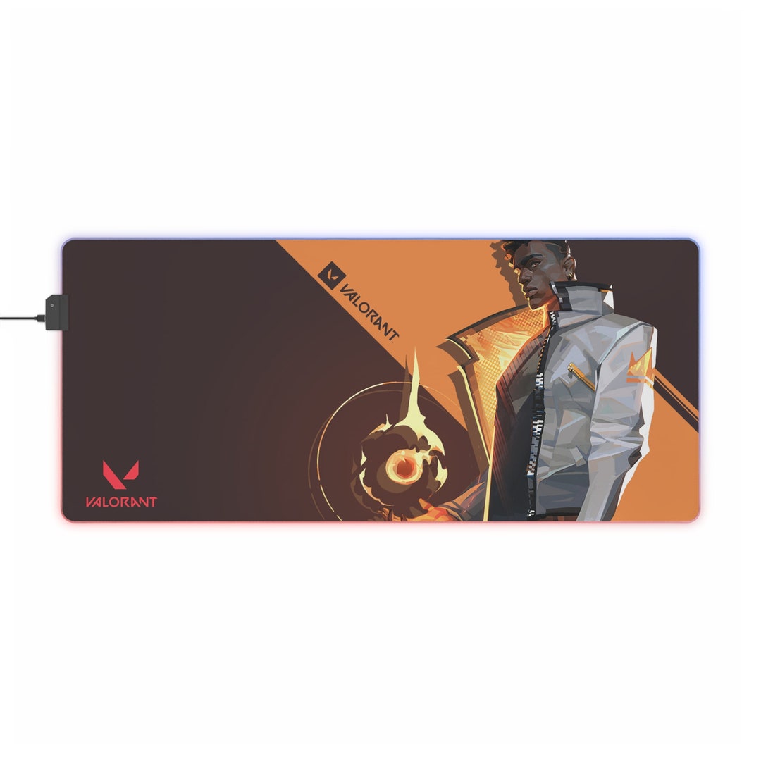 Valorant RGB Gaming Mouse Pad Phoenix Valorant Valorant RGB - Etsy