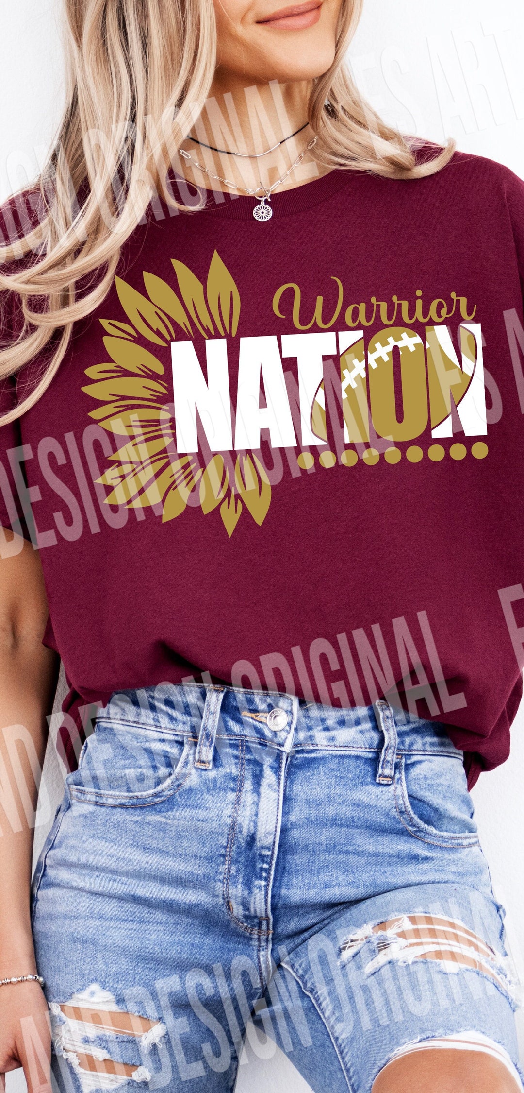 Girls Warrior Nation - Tuloso Midway - Etsy