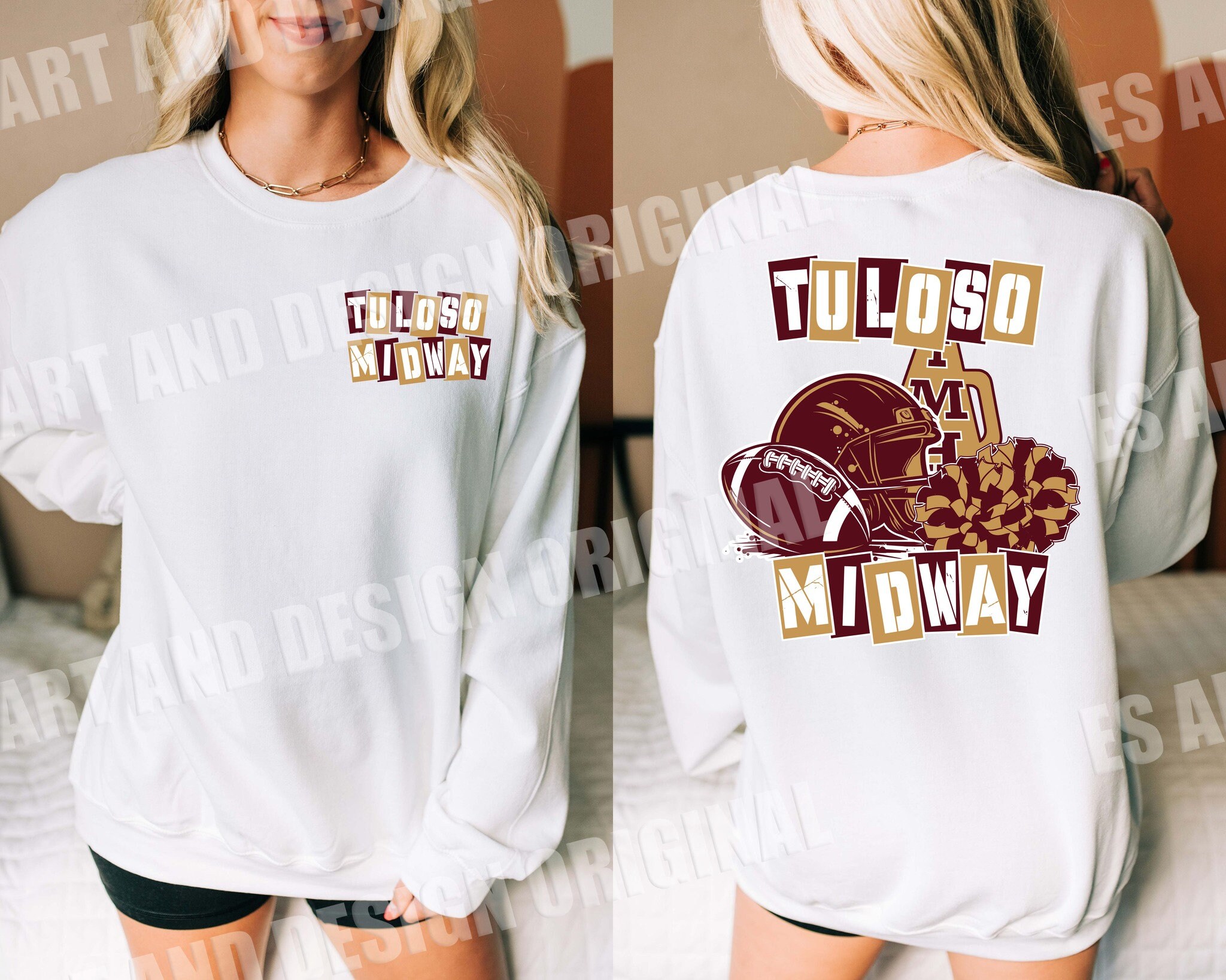 Football Season Tuloso Midway - Etsy