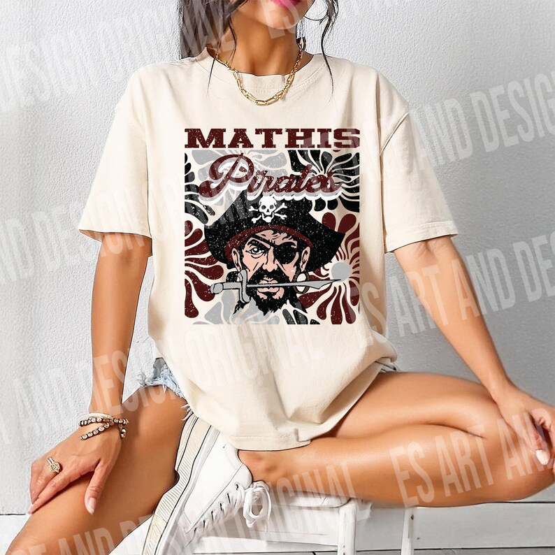 Mathis Pirates Floral Square - Etsy