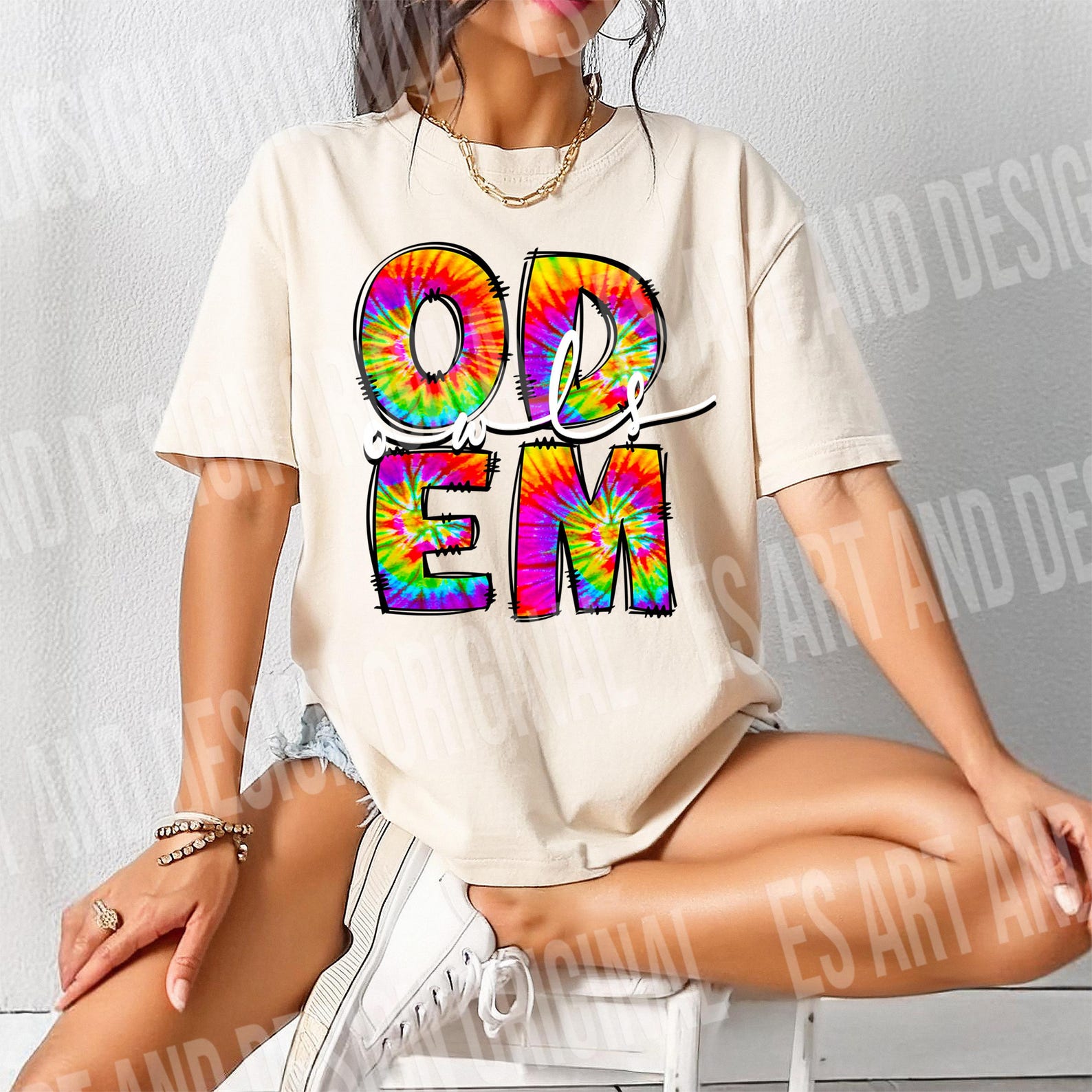 Odem Owl Tie Dye - Etsy