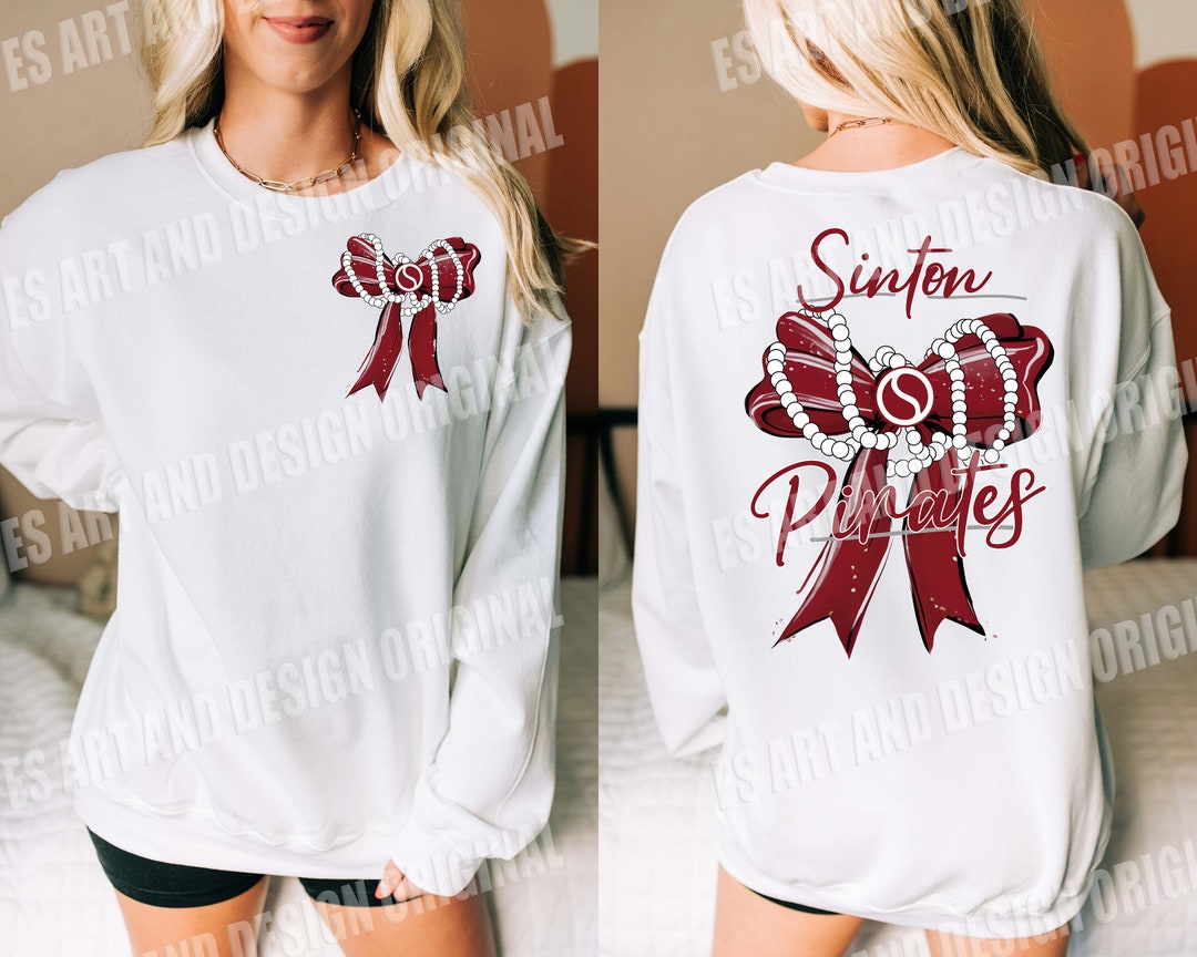 Sinton Pirates Coquette Bow - Etsy