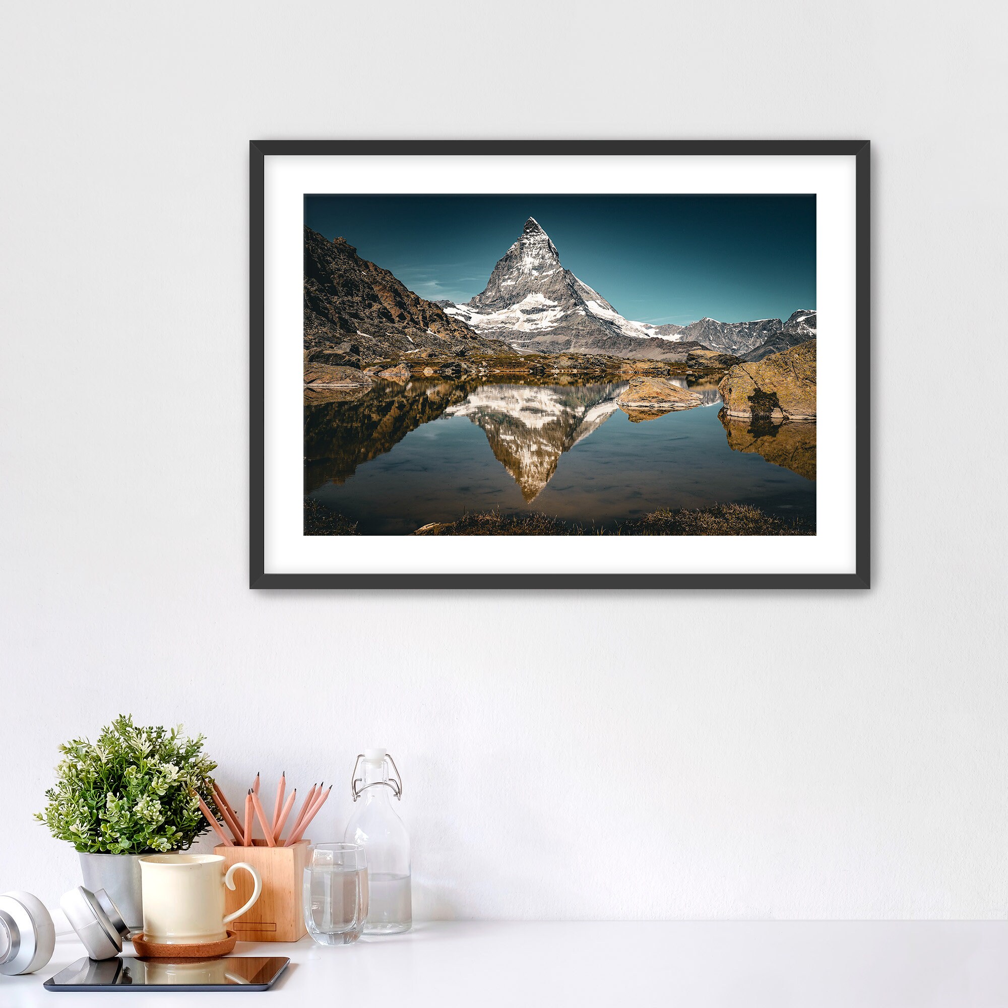 Matterhorn Reflections - Framed Photography, Wall Art, Home Decor - Etsy
