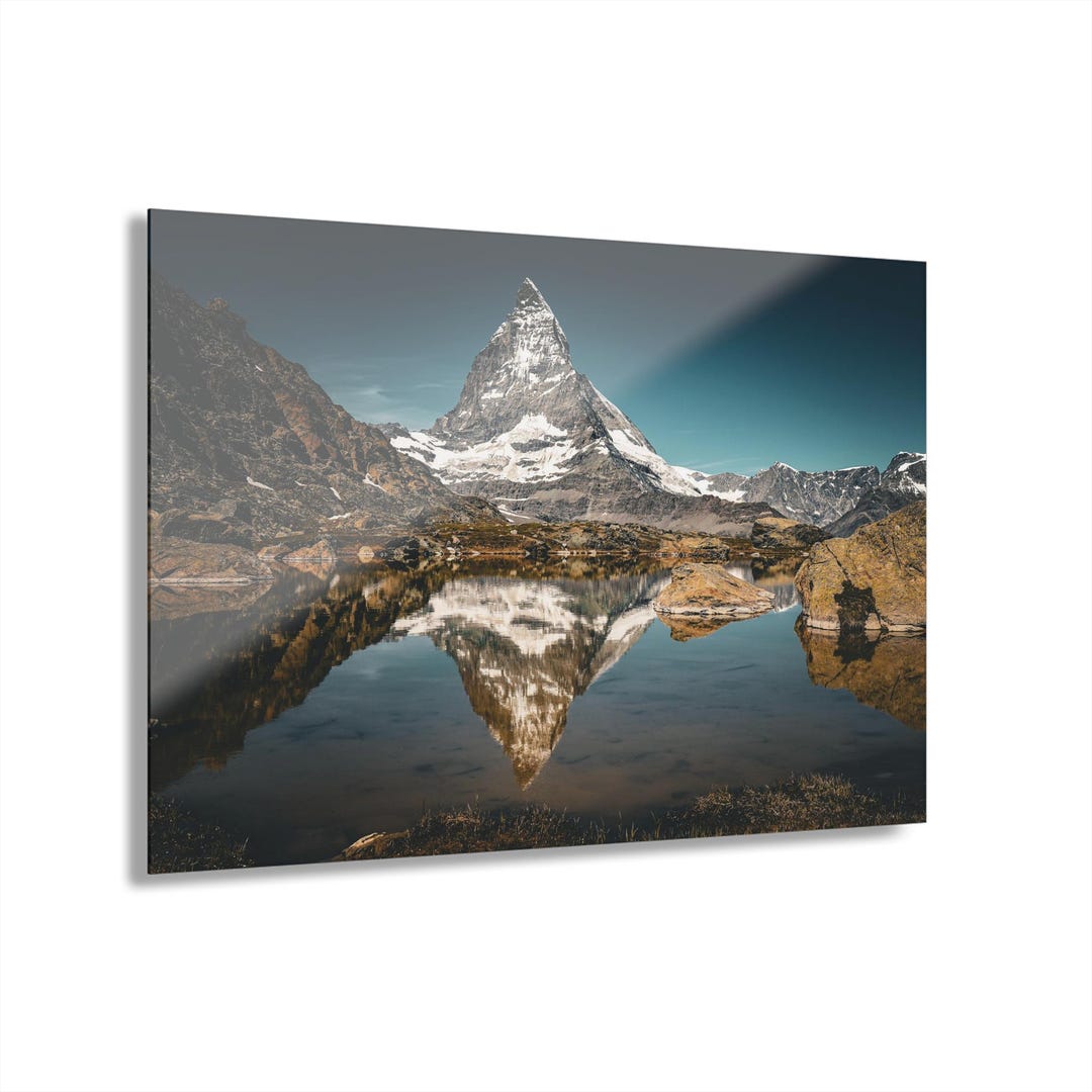 Matterhorn Reflections Acrylic Print - Etsy