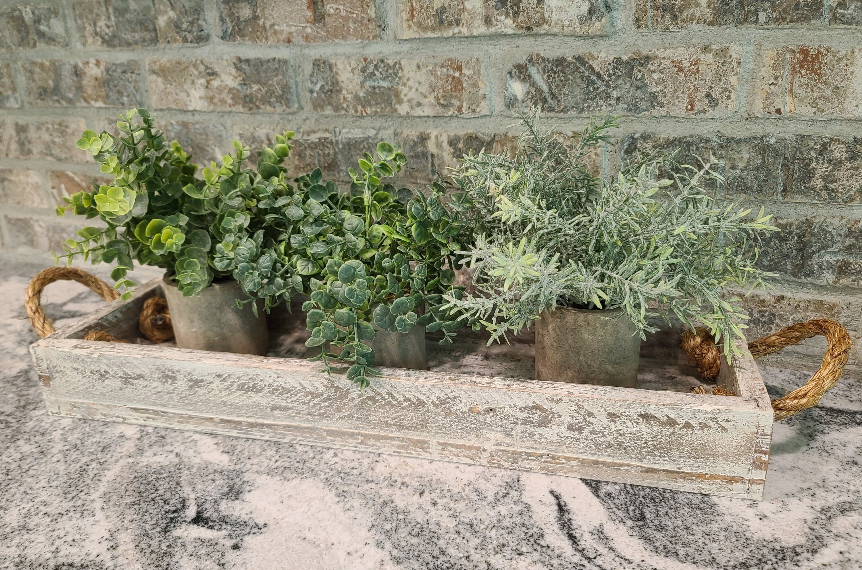 Rustic Farmhouse Style Centerpiece Tray - Etsy