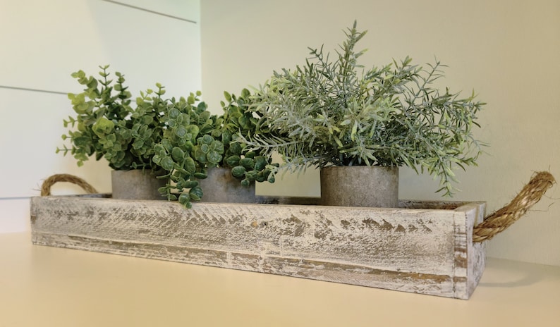 Rustic Farmhouse Style Centerpiece Tray - Etsy