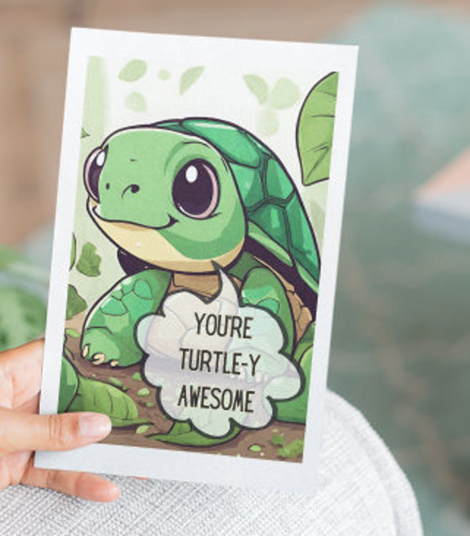 Totally Awesome, Turtle-y Awesome, Kawaii, Turtle Art, Mothers Day ...