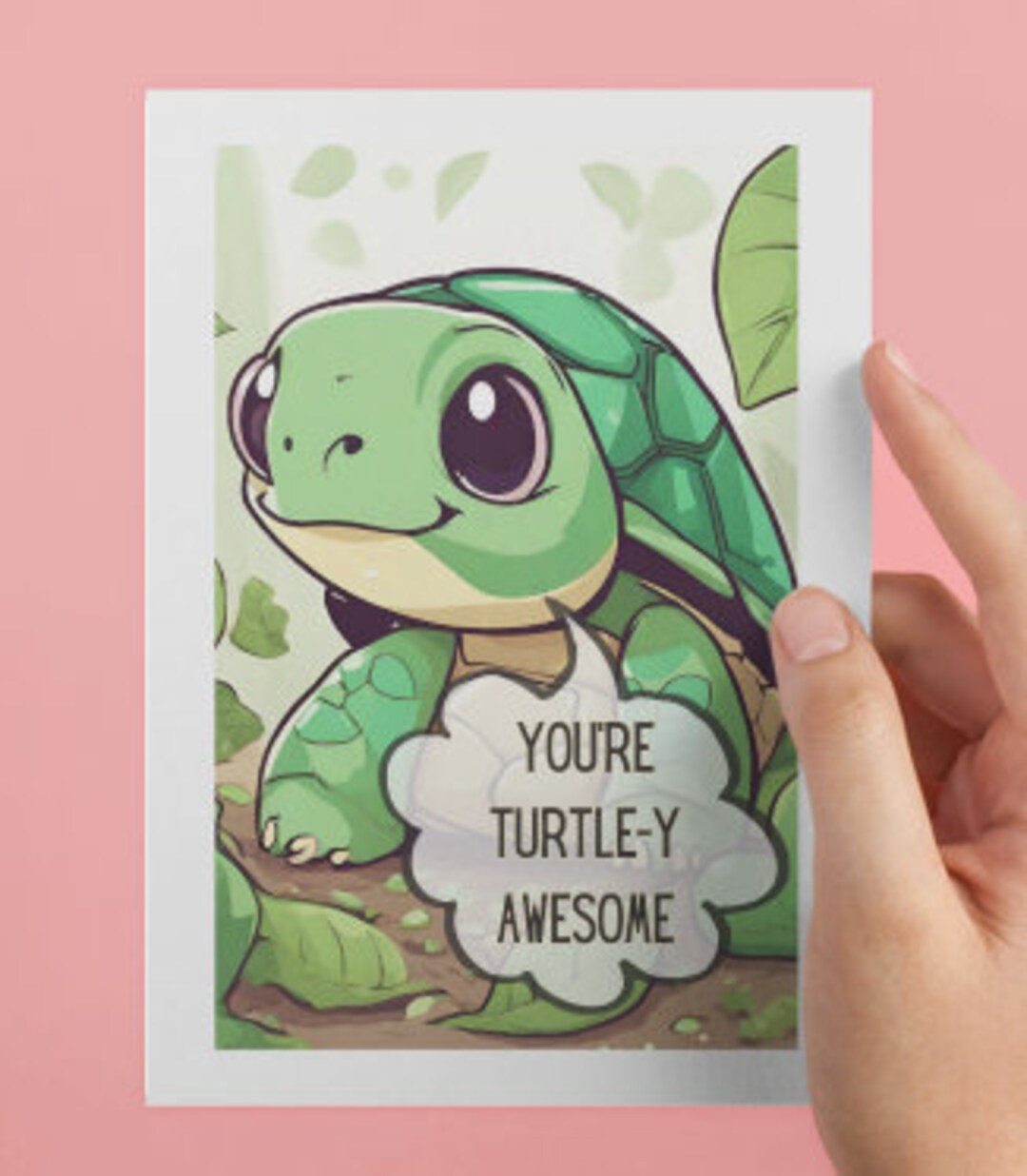 Totally Awesome, Turtle-y Awesome, Kawaii, Turtle Art, Mothers Day ...