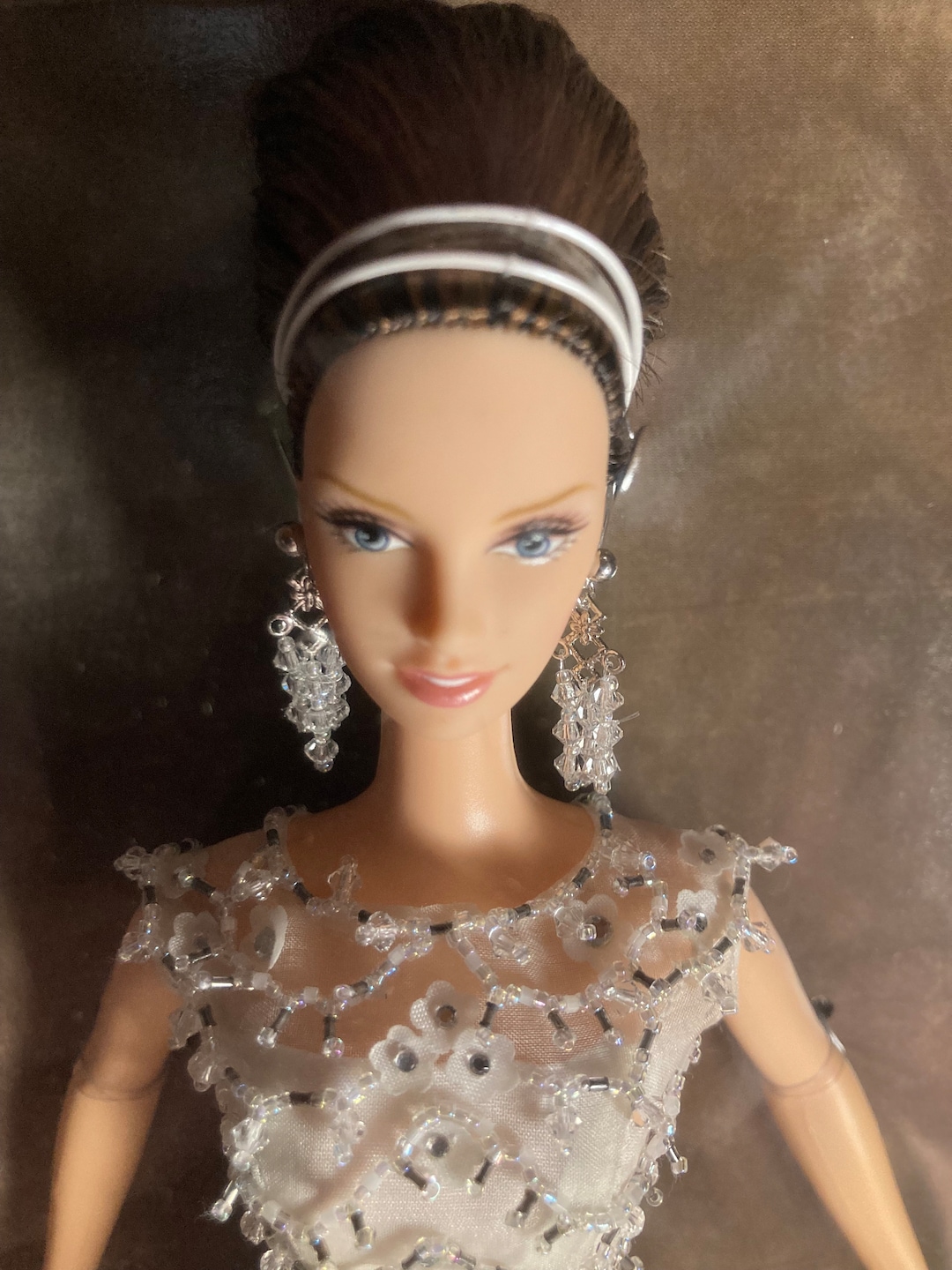 Badgley Mischka Bride Barbie PLATINUM Label 433 of 999 Never Removed ...