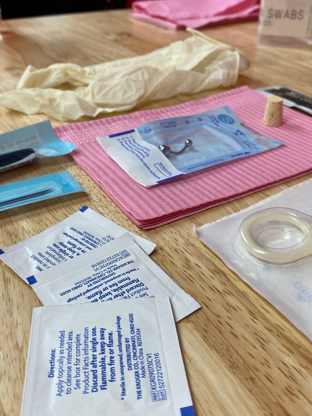 Belly Navel at Home Piercing Kit - Etsy