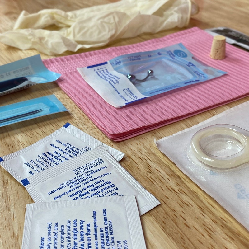 Belly Piercing Kit - Etsy