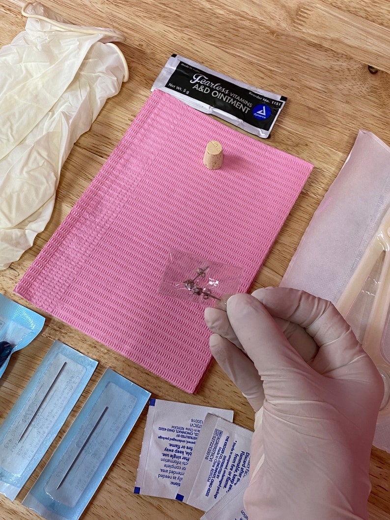 At Home Earrings Piercing Kit 20G - Etsy