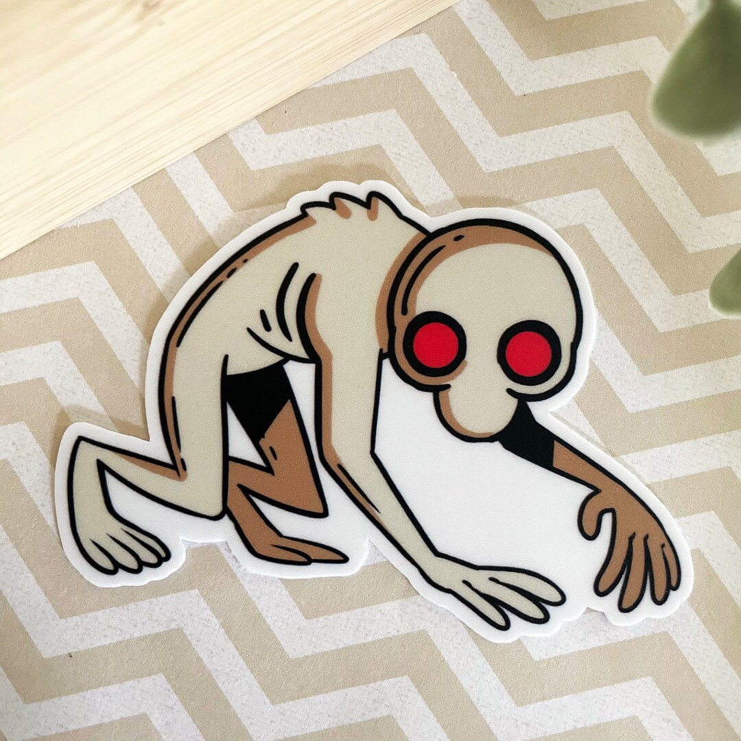 Cute Cryptid Dover Demon 3 Matte Vinyl Sticker - Etsy
