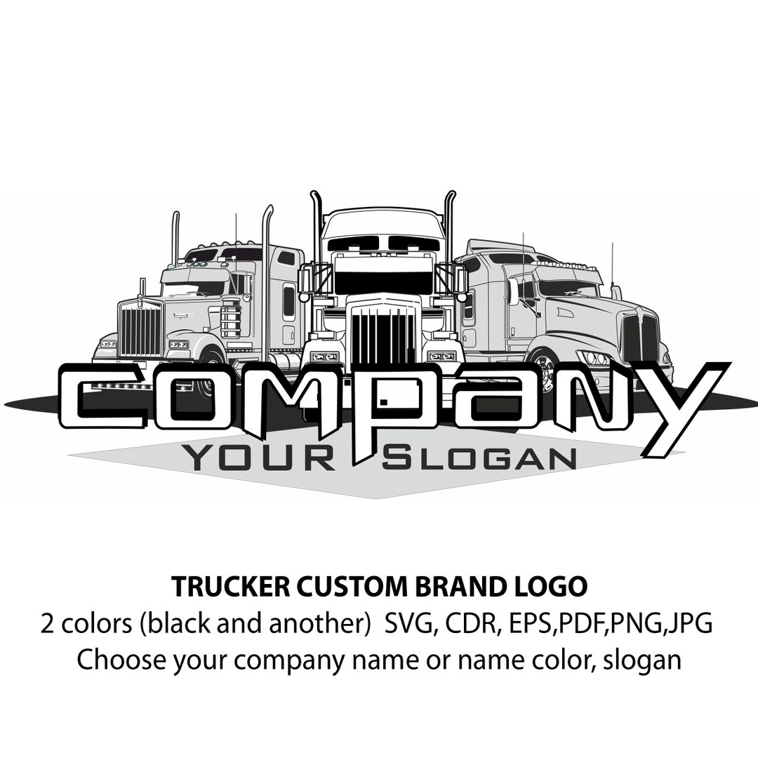 Semi Truck Logo Trucking Company, Truck, Semi-trailer, Truck Transport ...