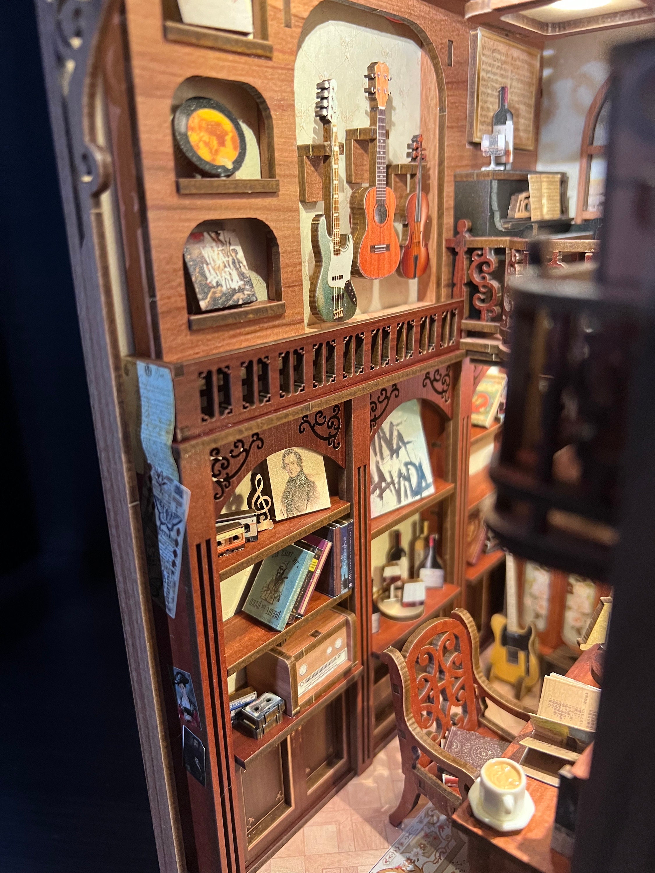 FINISHED Book Nook: the Secret Rhythm - Musicians Studio (with Touch ...