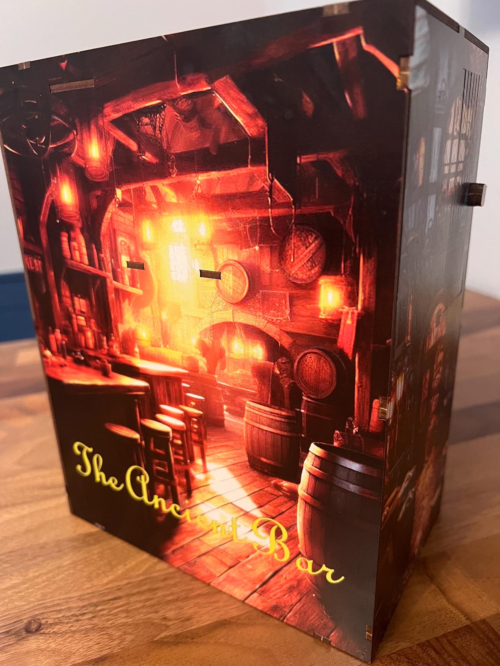 FINISHED Book Nook: Dark’s Tavern Ancient Bar (witcher-like) (with Dust ...